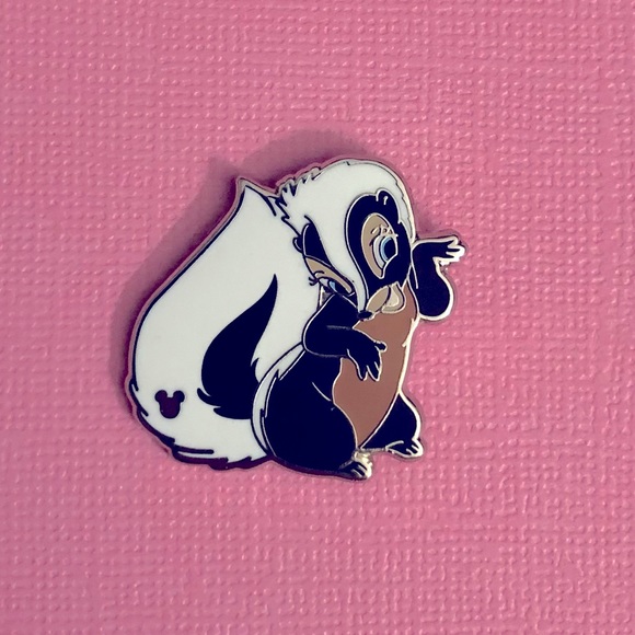 Disney | Jewelry | Skunk Flower From Bambi Disney Trading Pin | Poshmark